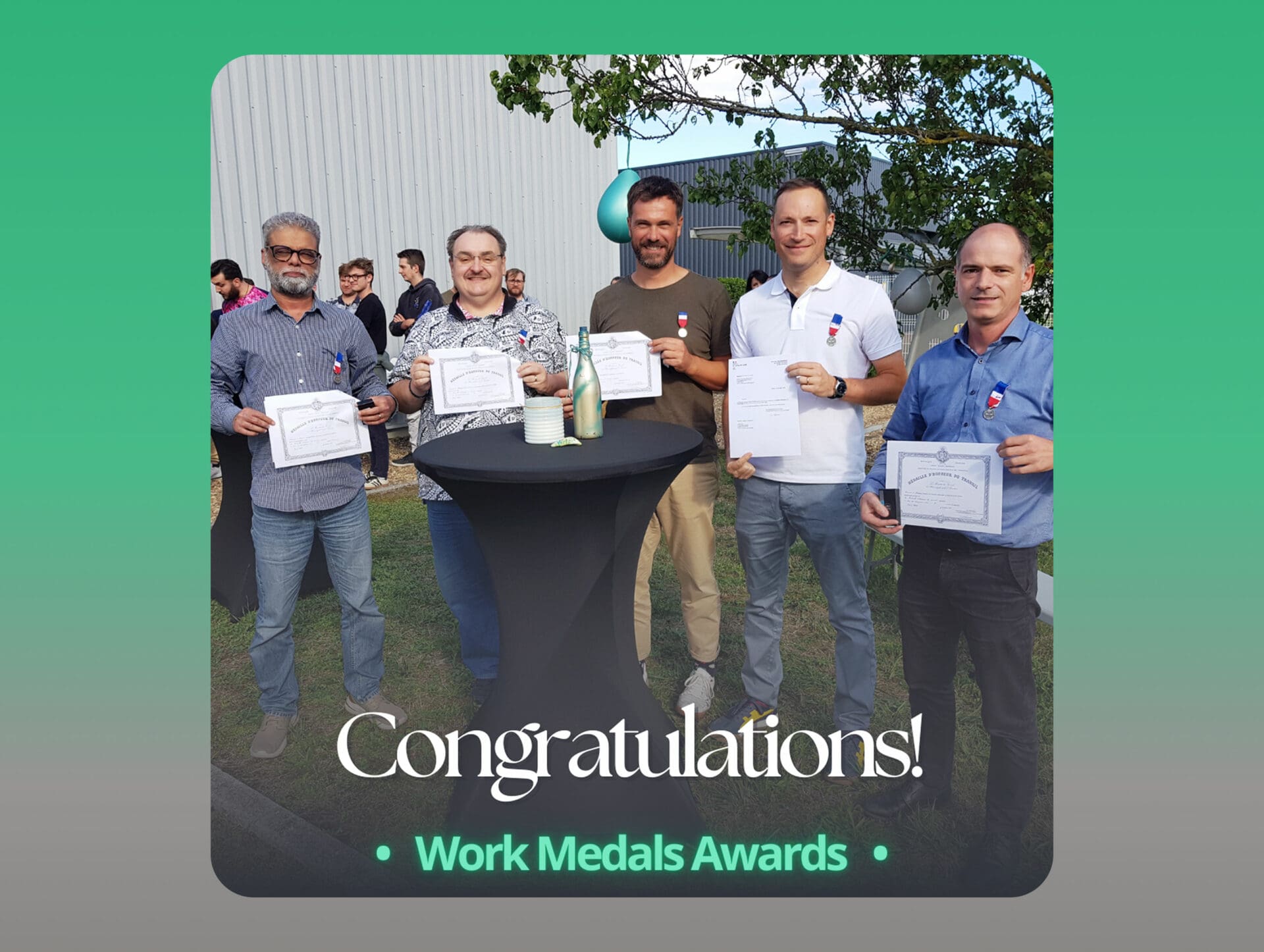 Vertech' - Vertech’ Work Medals Awards